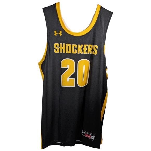 Under Armour | Other | Wichita Shockers Basketball Jersey Team Issued ...
